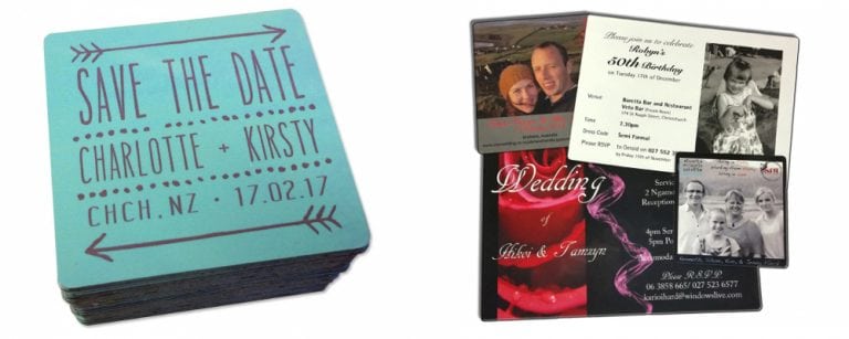 Save the Date Magnets | Magnetic Invites | Made in NZ